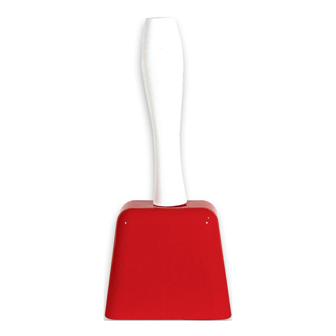 Red Handheld Cowbell: Red Cowbells on Handle | CowbellShop.com